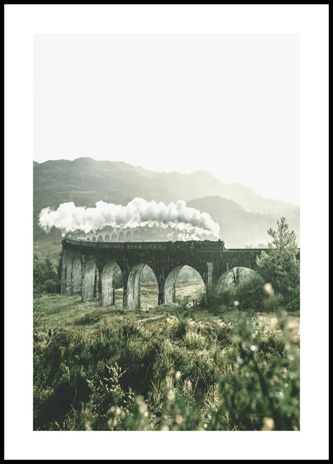 Heading to the Great Hall Poster | Old Staircase | Poster Store USA