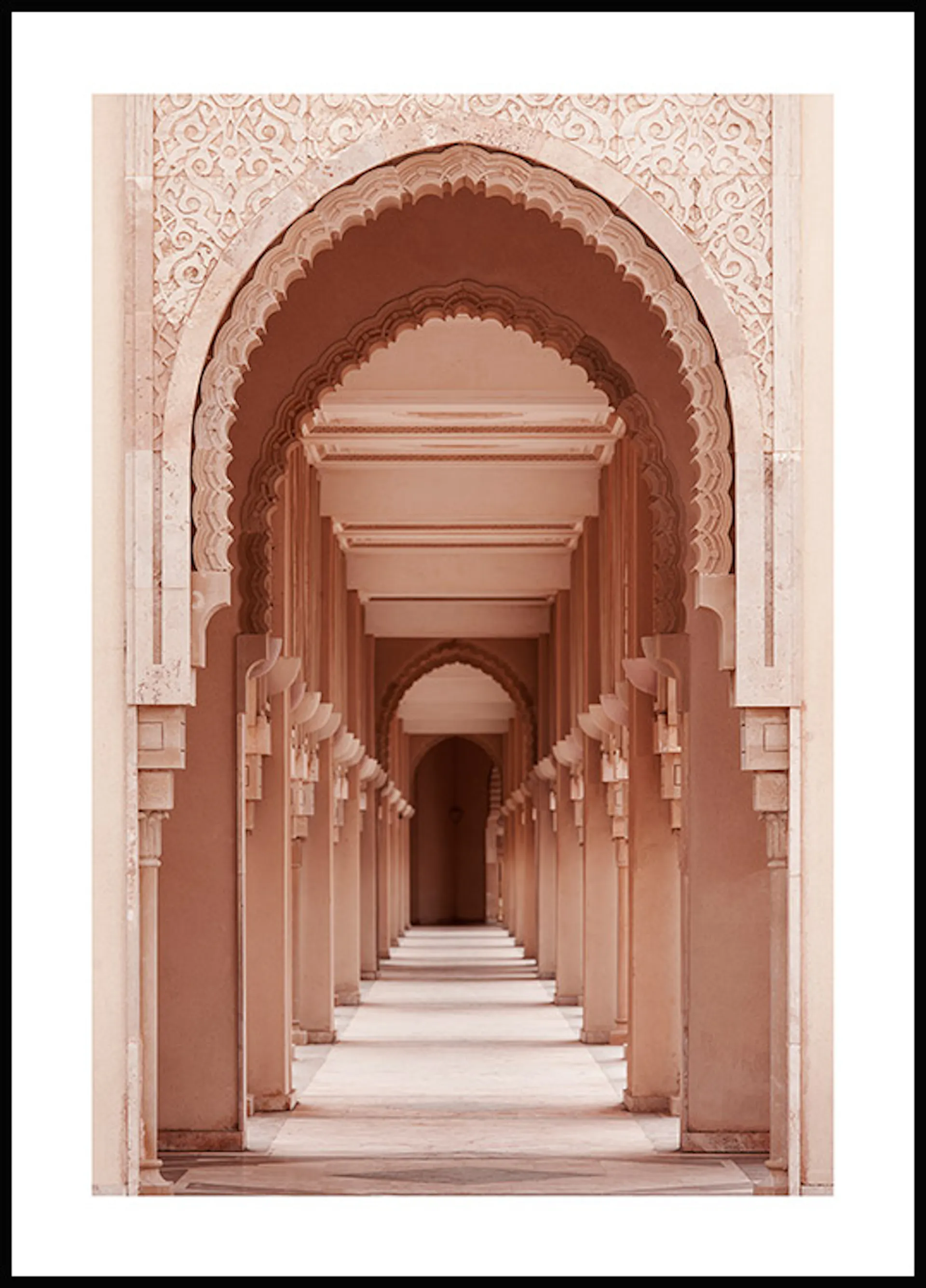 Marrakech Arches Poster