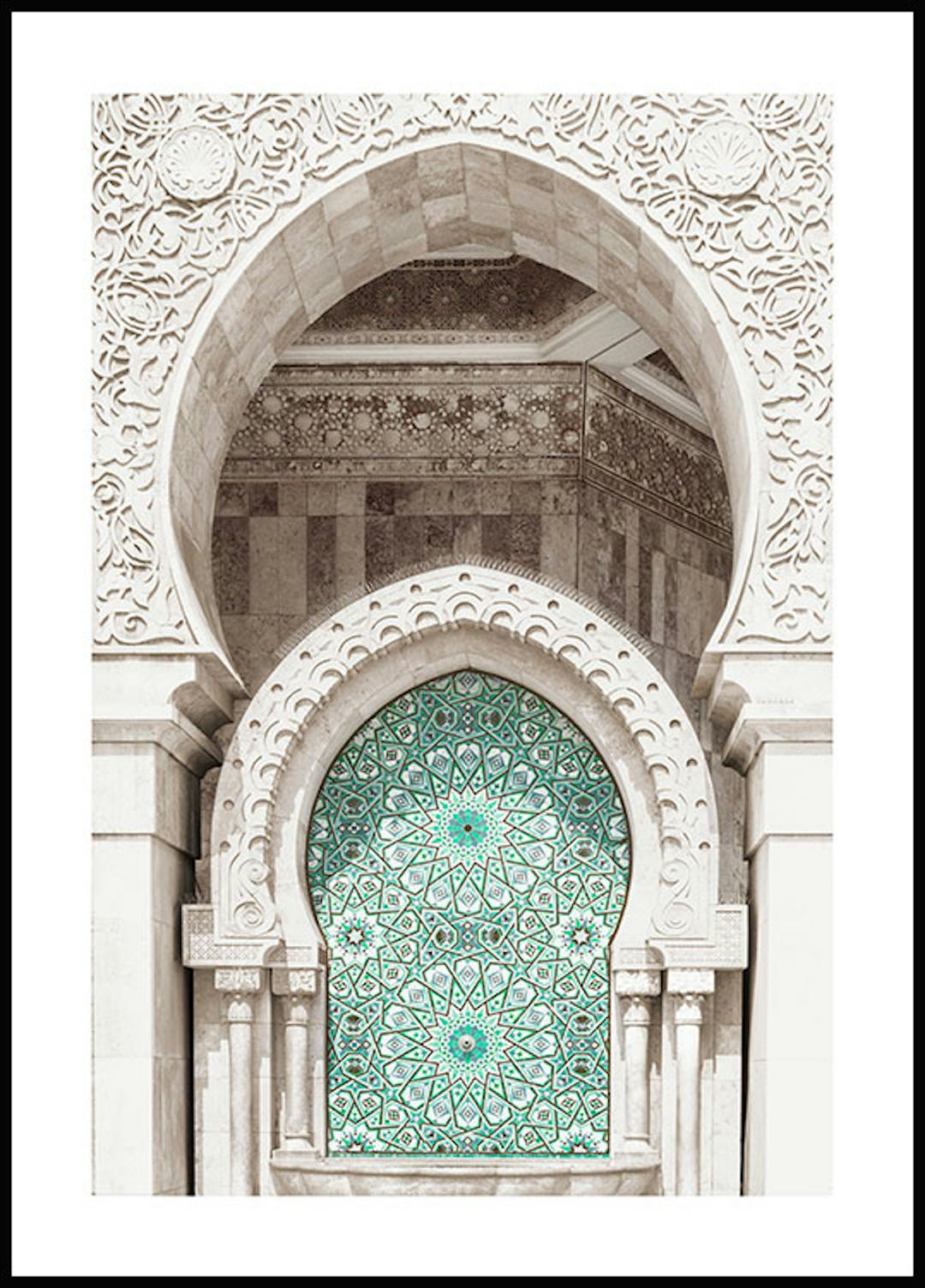 Marrakech Facade Poster - Architectuur posters online