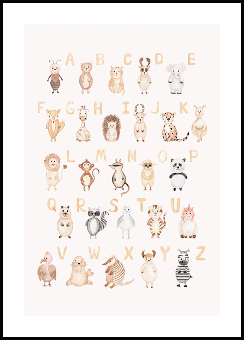 Poster per Bambini - Quadri per la Camera dei bambini