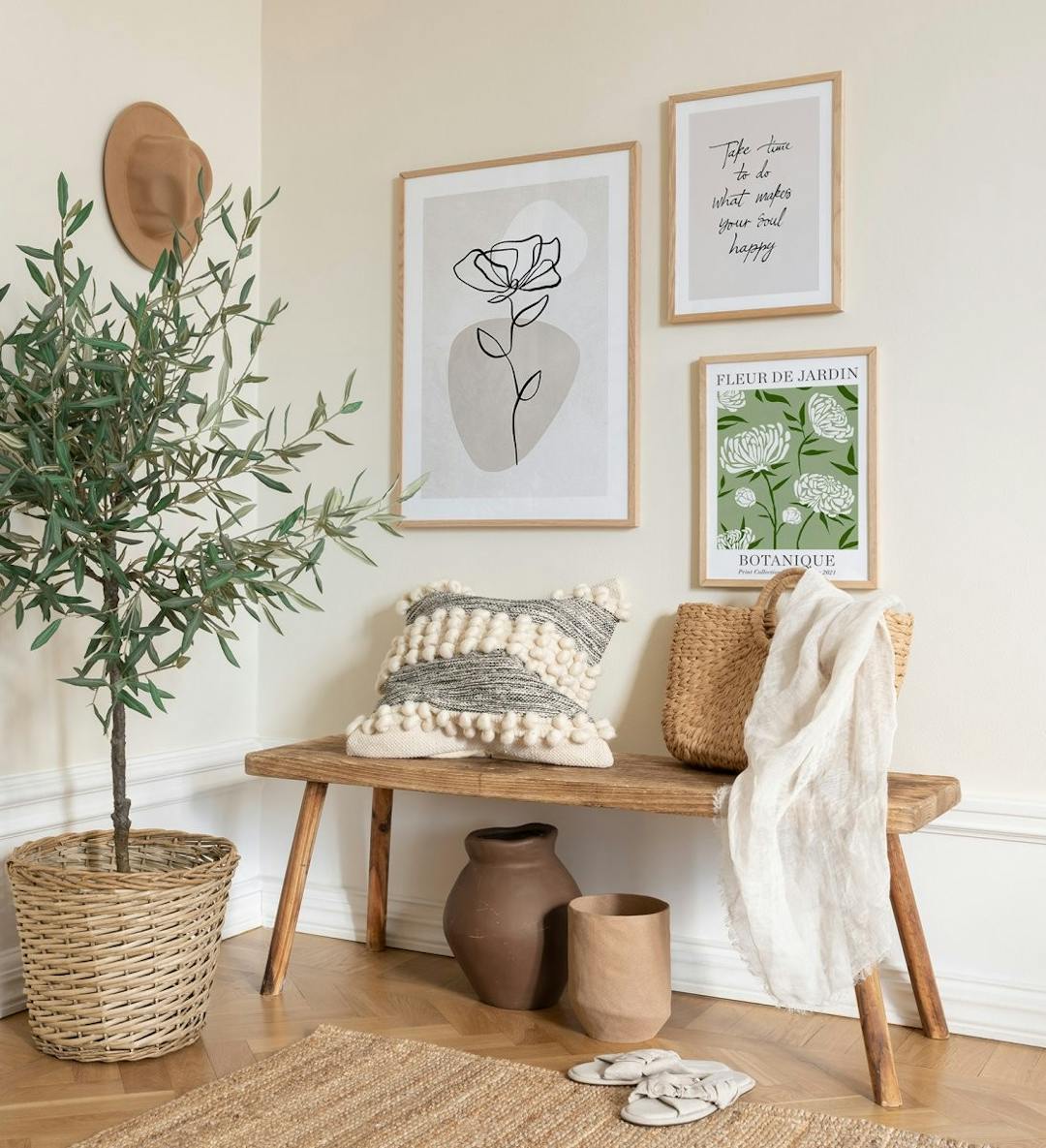 Gallerywall Poster | Cozy Living Space Art with Boho Touch | Poster ...