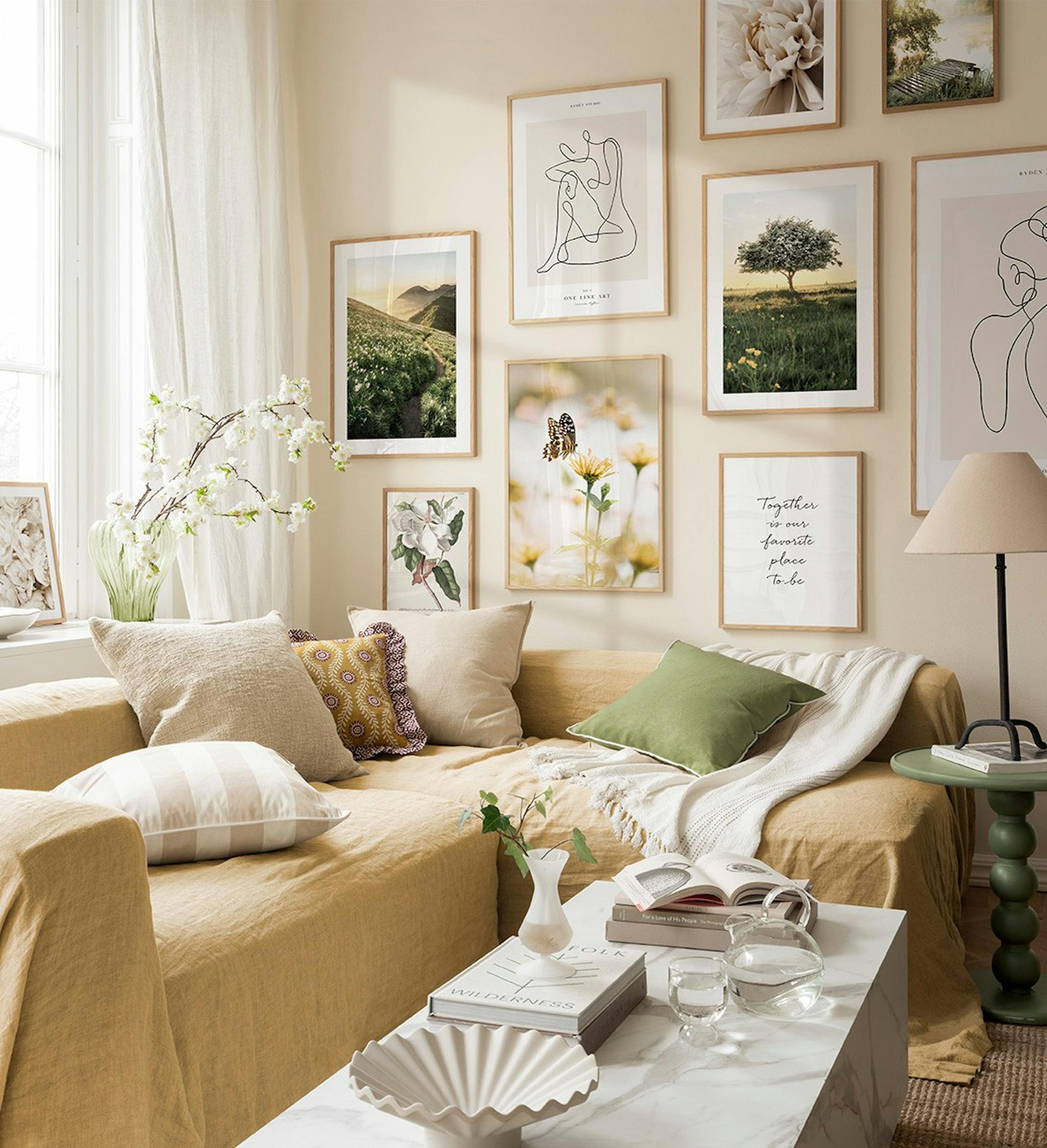 Gallery Wall Inspiration - Shop your Gallery Wall