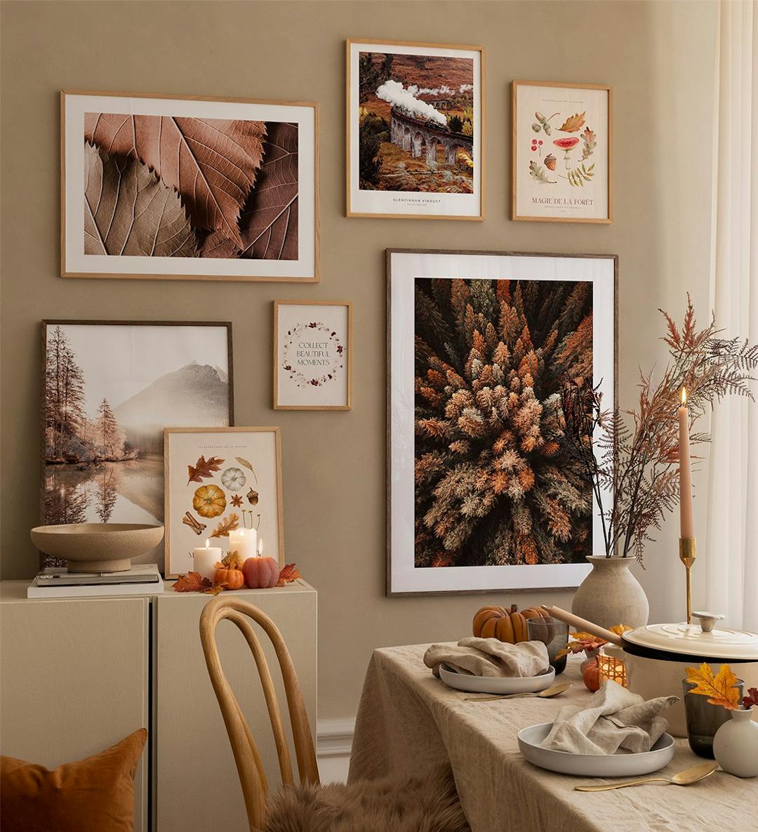 Fotowand inspiratie | Inrichten met posters