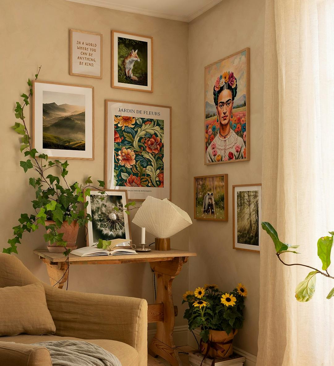 Gallery Wall Inspiration - Shop your Gallery Wall