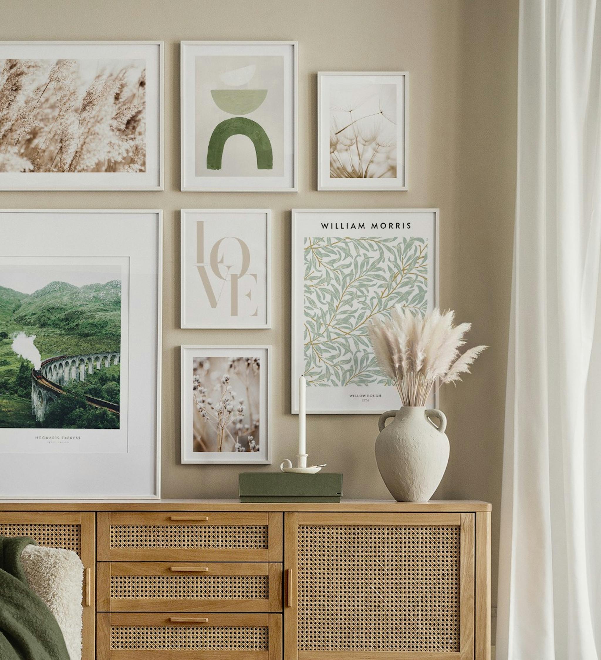 Fotowand inspiratie | Inrichten met posters