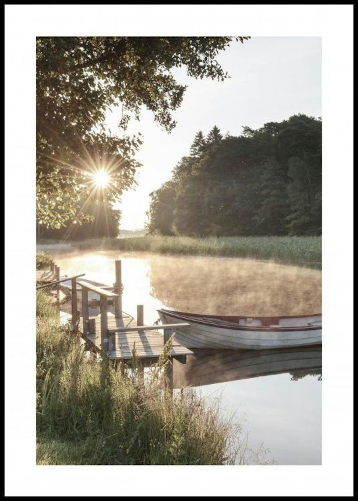Summer Dawn Poster | Landscape Art Tall Grass | Poster Store USA