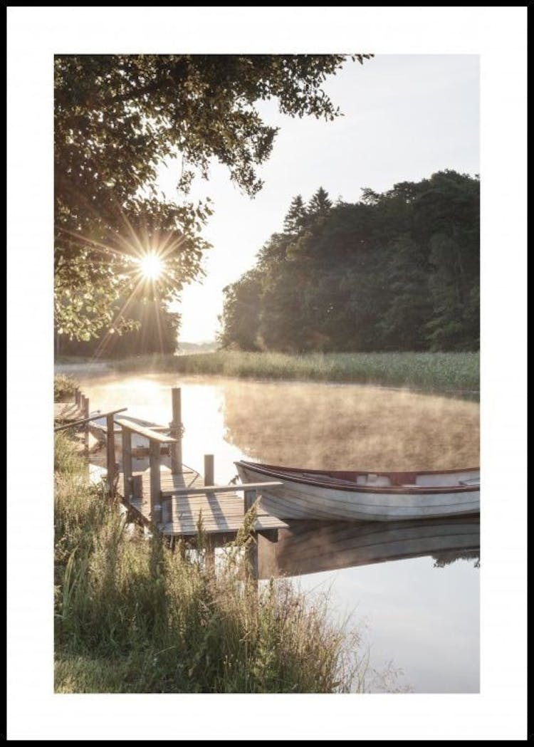 Path Through Greenery Plakat - Frodig Sti