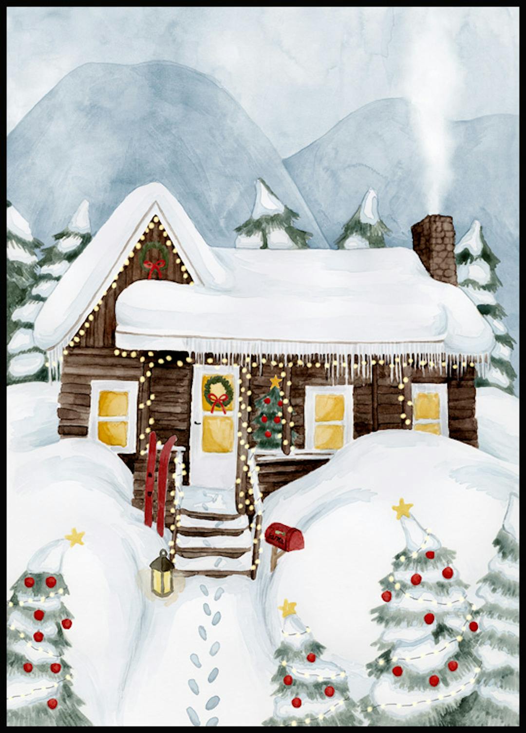 Magic of the Forest No1 Poster | Green Leaves Nature Poster | Poster ...