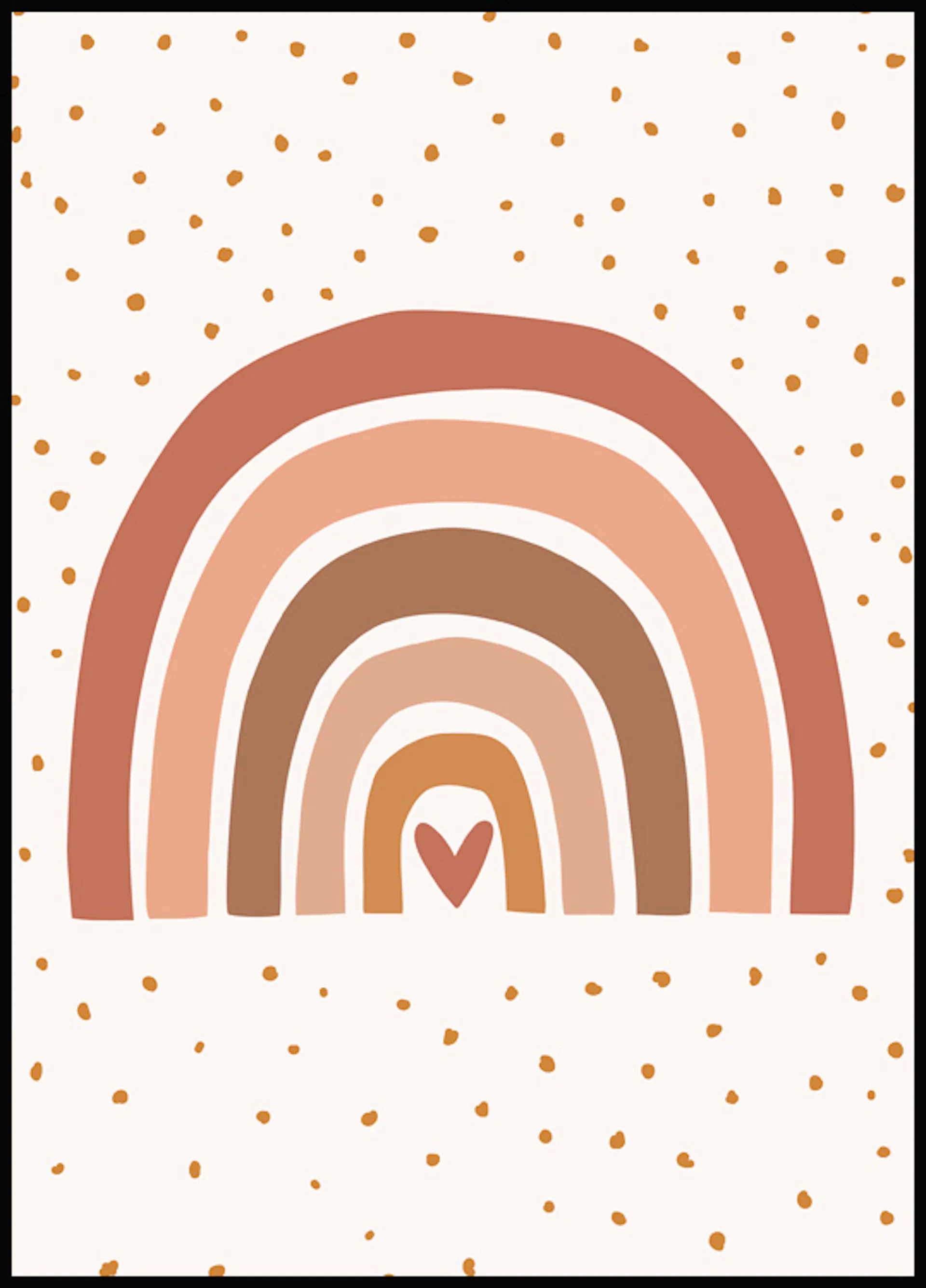 Playful Rainbows Poster | Rainbow Poster Pink for Home Decor | Poster ...