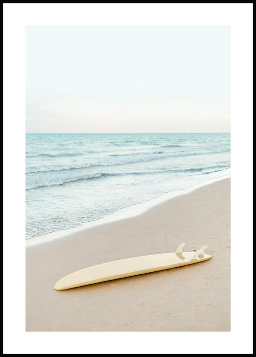 Blue Starfish Poster - Beach starfish print