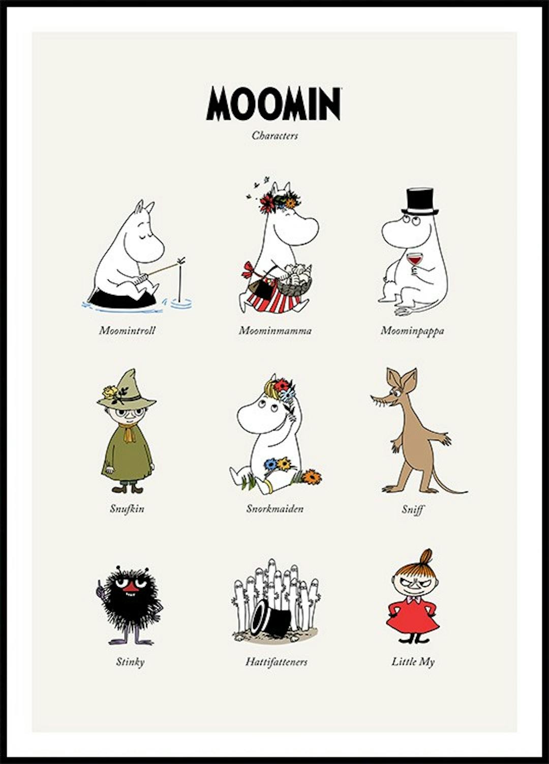 Köp Mumin-posters på Posterstore.se