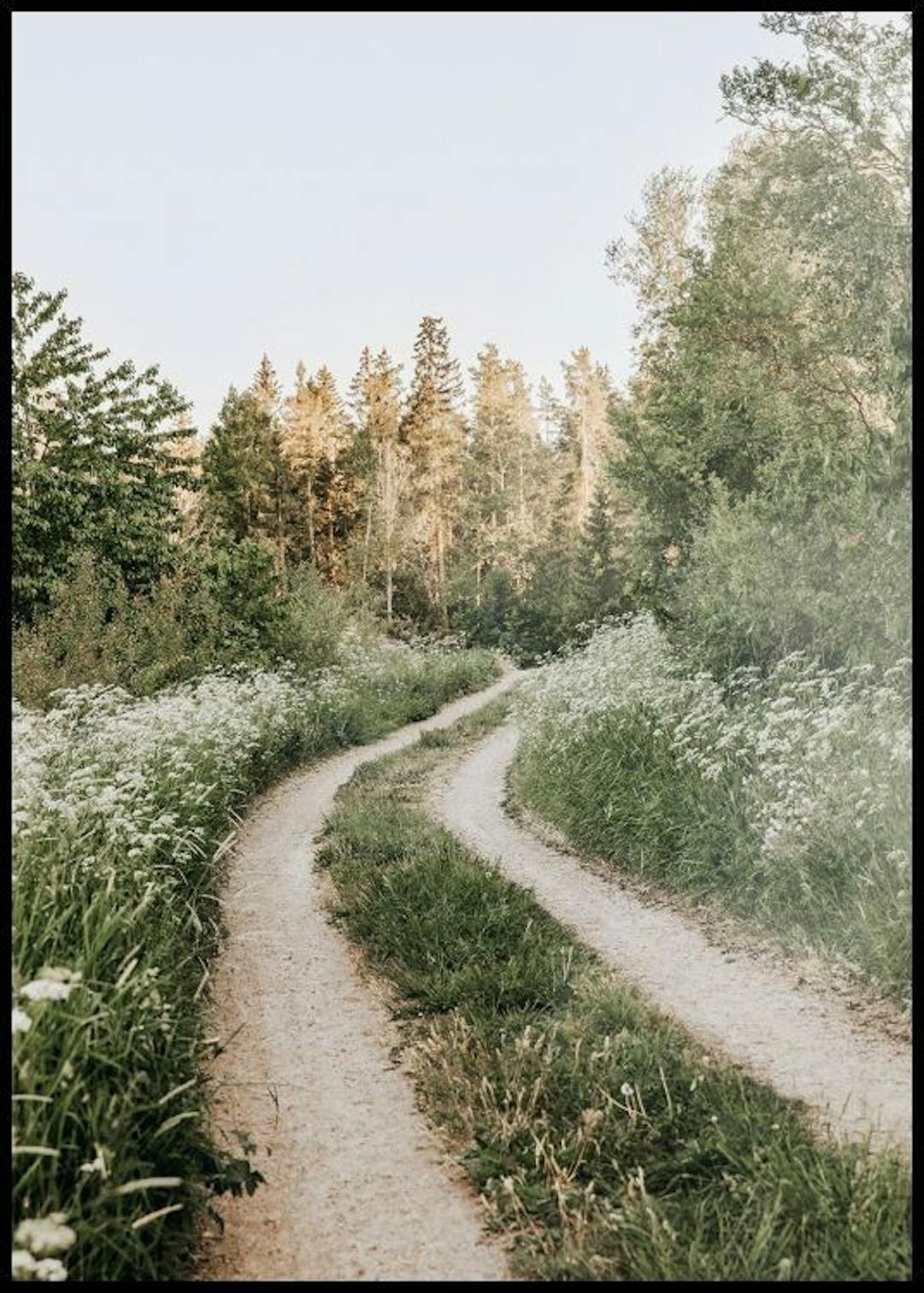 Summer Gate Poster - Summer and Landscape Prints