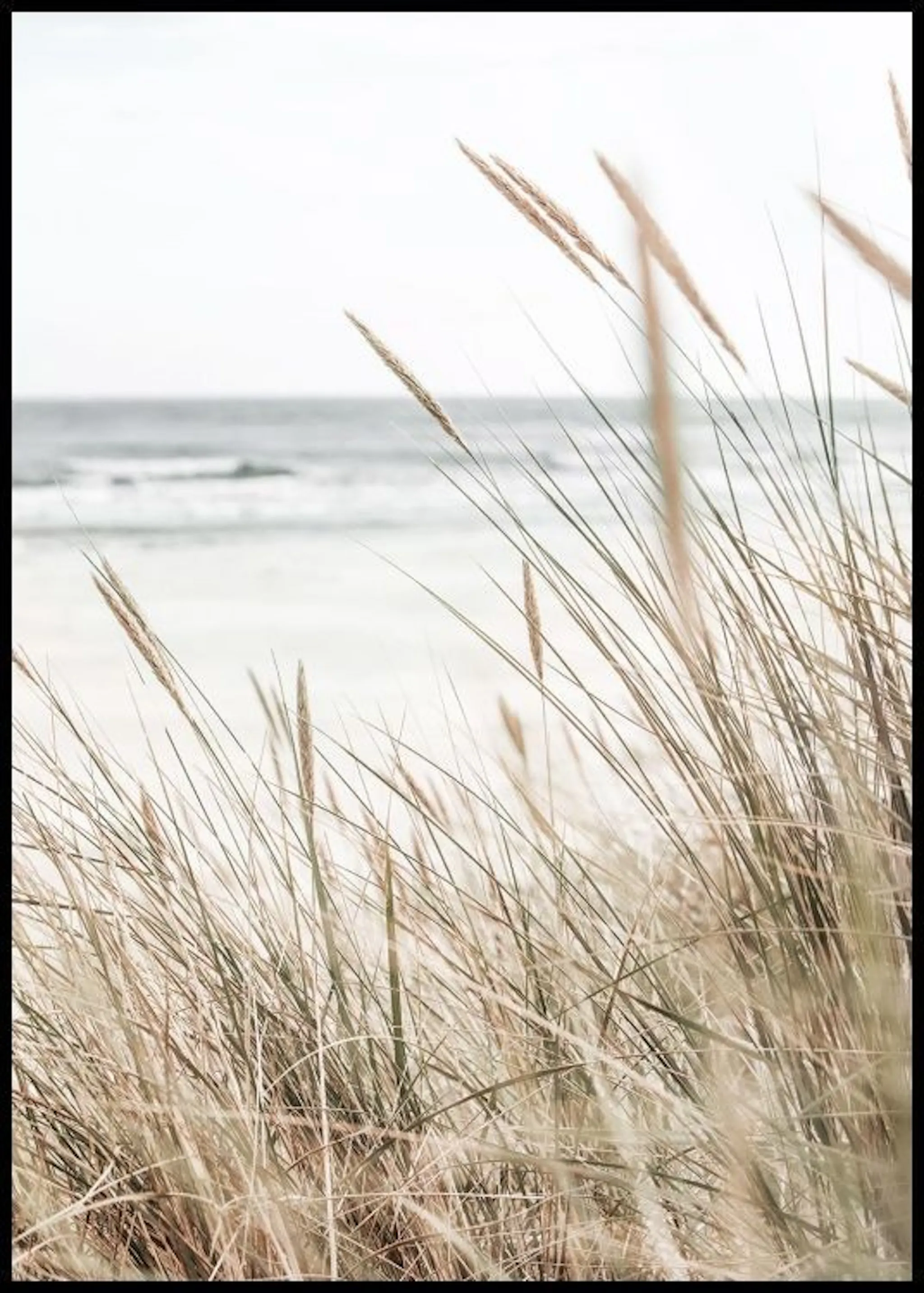 Blue Beach Wave Poster | Ocean Waves Poster Calming Blue Beach Wave ...