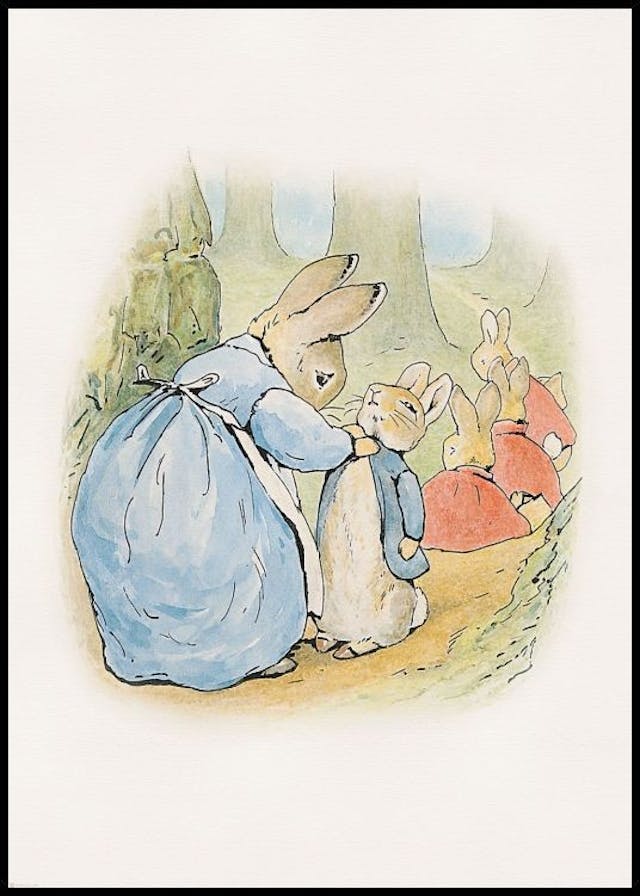 Peter Rabbit Characters Poster