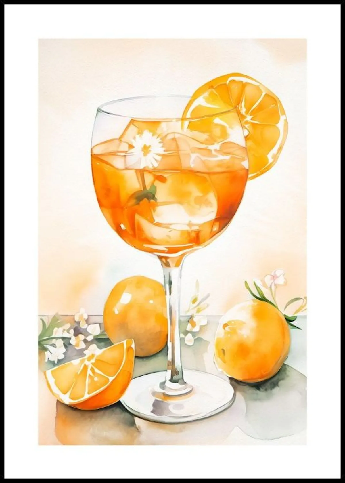 Positano Lemon Poster | Positano Lemons Art Print | Poster Store USA